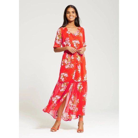 Who What Wear | Dresses | Who What Wear Target Womens Maxi Dress Xs Red ...